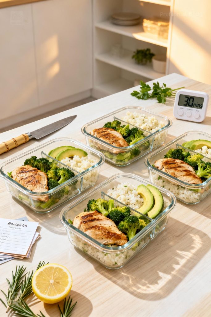 Meal Prep for a Busy Keto Week - The Keto Fork